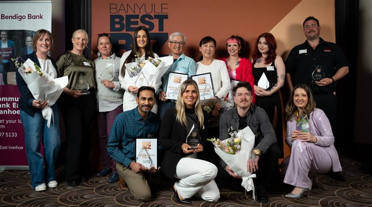 Winners of Banyule BestBiz Awards 2025 | Banyule Council